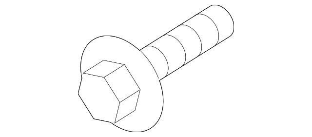 2008-2024 Audi Shock Mount Bolt N-906-484-02 | Audi USA Parts