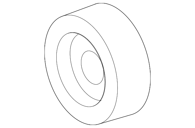 16604-0P011 - Accessory Drive Belt Idler Pulley 2007-2018 Lexus ...