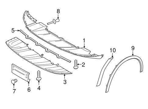 Bumper & Components - Front for 2015 Porsche Cayenne | Sunset Porsche Parts