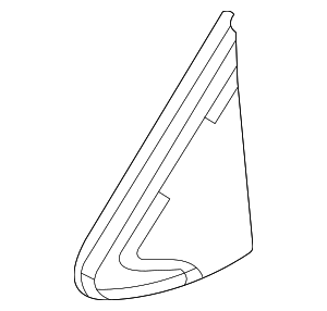 2022 Chevrolet Bolt EUV Corner Molding 42775354 GM | GMPartsDirect.com