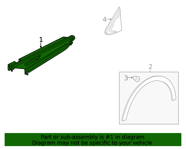 2022-2023 Chevrolet Bolt EUV Nameplate 42781291 GM | GMPartsDirect.com