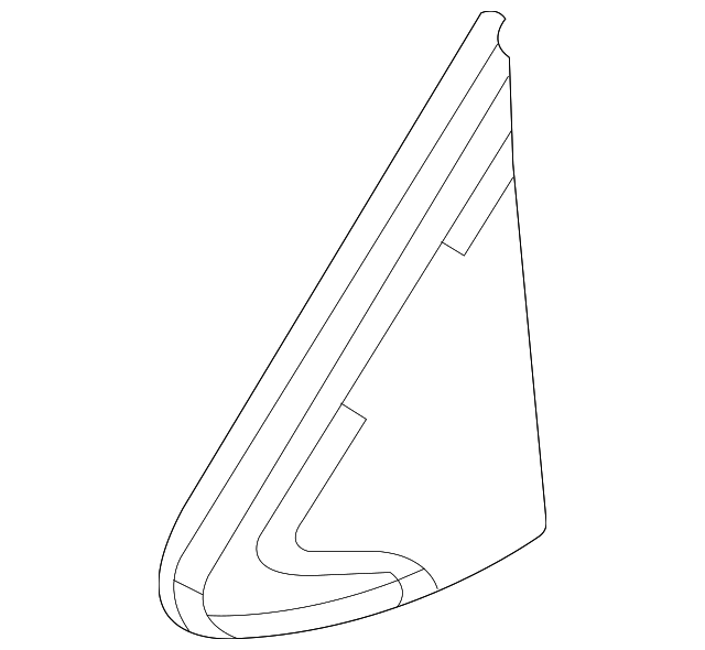 2022 Chevrolet Bolt EUV Corner Molding 42797013 | GMPartsDirect.com