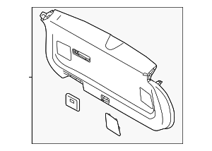 2022-2024 Mitsubishi Lower Gate Trim 7224A318XA | Mitsubishi Parts ...