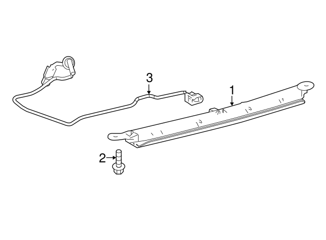 1988-2022 Toyota High Mount Lamp Screw 90159-50237 | Toyota Parts Center