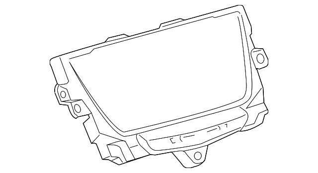 2018-2019 Cadillac XT5 Display Unit 84446584 | TascaParts.com