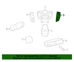 463-905-32-01 - Combination Switch 2021-2023 Mercedes-Benz G 550 ...