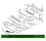 2015-2017 Volkswagen Touareg Trim Molding 7P6-807-820-9B9 | VW Direct Parts