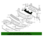 2015-2017 Volkswagen Touareg Center Support 7P6-807-192-C | Xtreme VW Parts