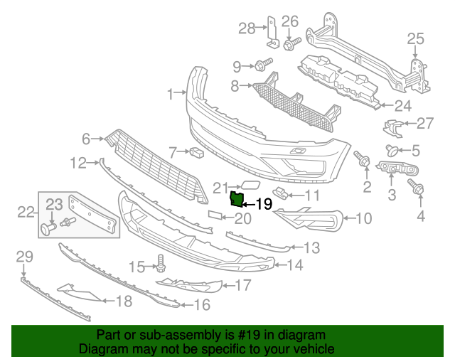2015-2017 Volkswagen Touareg OEM NEW 2015-2017 VW Volkswagen Right ...