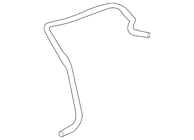 45162AE000 - Engine Coolant Overflow Hose 2002-2006 Subaru ...