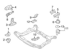 2007-2014 Volvo XC90 Torque Rod 30680708 | OEM Parts Online