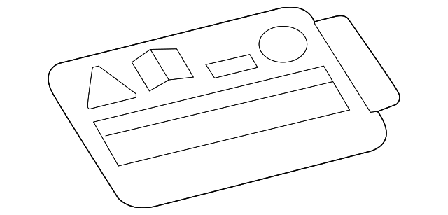 Genuine AC Label for 1999-2002 Land Rover Range Rover | Land Rover Part ...