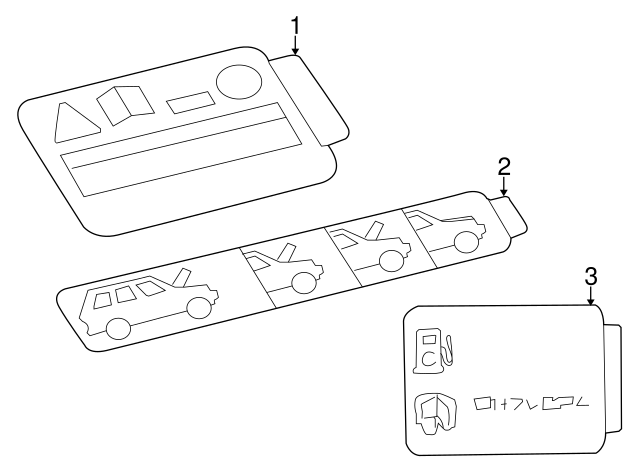Genuine AC Label for 1999-2002 Land Rover Range Rover | Land Rover Part ...