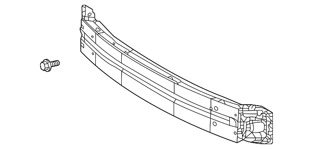 52021-48110 - Impact Bar - 2021-2022 Toyota Venza | OEM Genuine Toyota ...