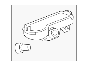 2009-2016 GM Tire Pressure Monitoring System (TPMS) Sensor 23445327 ...