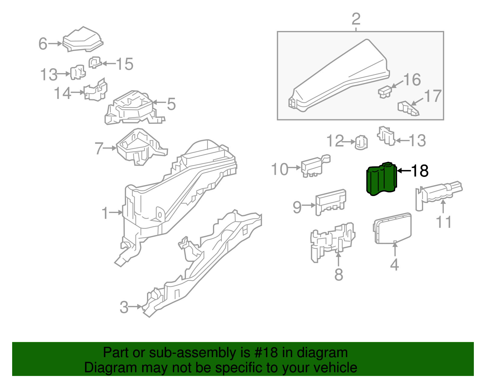 OEM 2013-2014 Toyota Avalon Power Relay Part # 82641-33150 | Modern ...