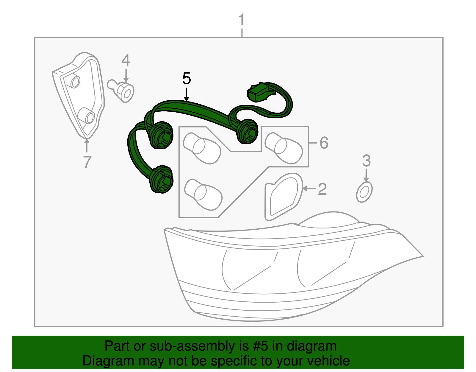 4L0-945-221-B - Wire Harness 2007-2009 Audi Q7 | Audi OEM Parts