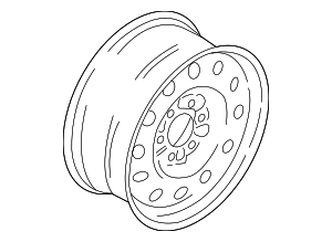 2018-2021 Ford Expedition Wheel, Alloy JL1Z-1007-E | Dealer Auto Parts