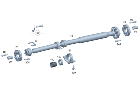 Propeller Shaft for 2022 Mercedes-Benz E 350 | Mercedes-Benz USA Parts