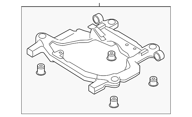 OEM Ford Engine Cradle For 2013-2019 Ford - Part No. DA8Z-5C145-C | Karl Kustoms OEM Parts