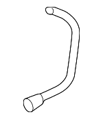 2014-2020 GM Automatic Transmission Auxiliary Fluid Cooler Outlet Line ...