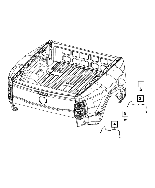 68362183ab - Side Marker Lamp 2019-2024 Ram 3500 | AutoNationParts.com