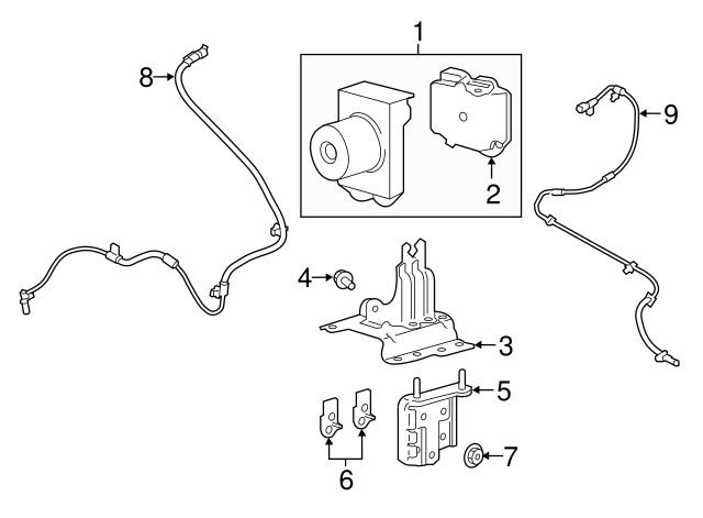 2017-2020 Ford Control Module KC3Z-2C219-A | TascaParts.com