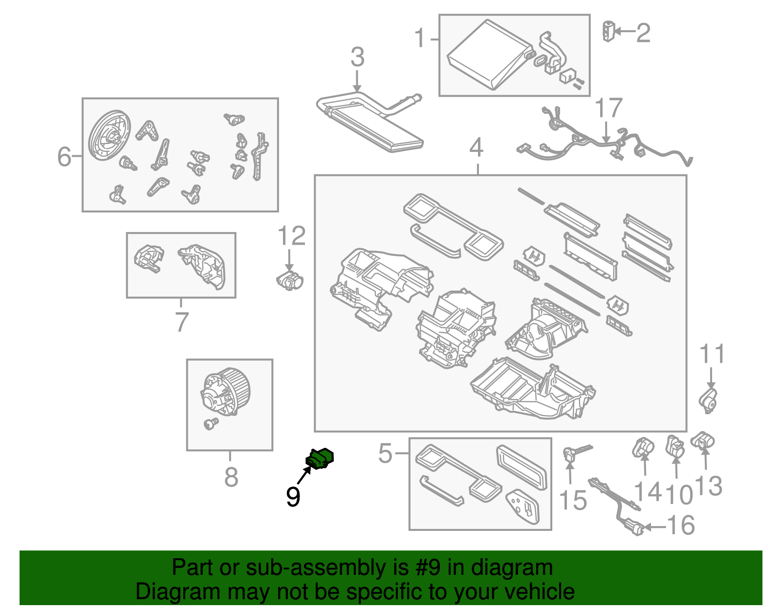 2003-2008 BMW Z4 Resistor 64-11-5-A3F-3B9 | OEM Parts Online