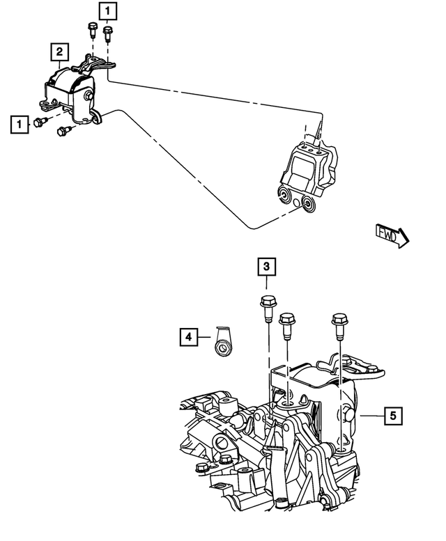 2007-2023 Mopar Bolt 6104246AA | Mopar eStore