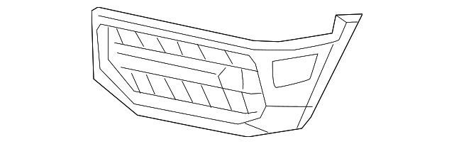 463-885-76-01 - Outer Grille 2019-2023 Mercedes-Benz G 63 AMG ...