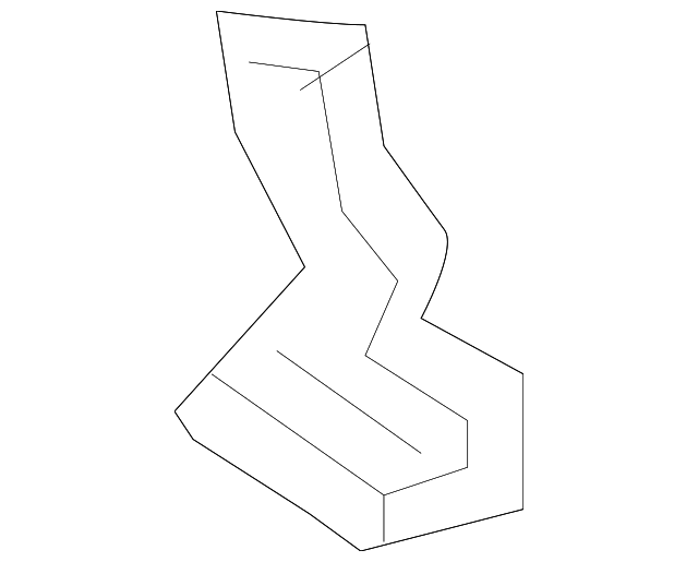 2019-2023 Mercedes-Benz Air Duct Bracket 463-880-72-02 | MB OEM Parts