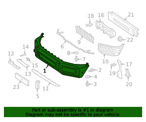 2019-2023 Mercedes-Benz G 63 AMG® Bumper 463-885-84-00-9999 | MB OEM Parts