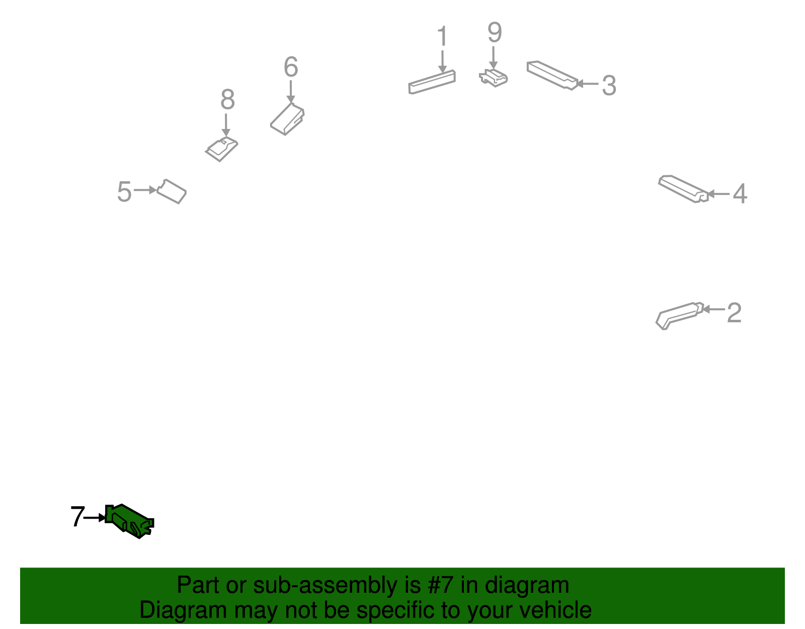 971-035-500 - Antenna 2017-2024 Porsche Panamera | AutoNation Parts
