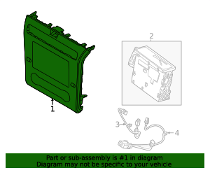 96525-N9100-RET - Video Monitor 2022-2023 Hyundai Tucson ...