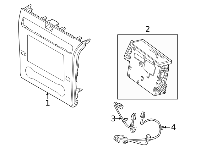 96525-N9100-RET - Video Monitor 2022-2023 Hyundai Tucson ...