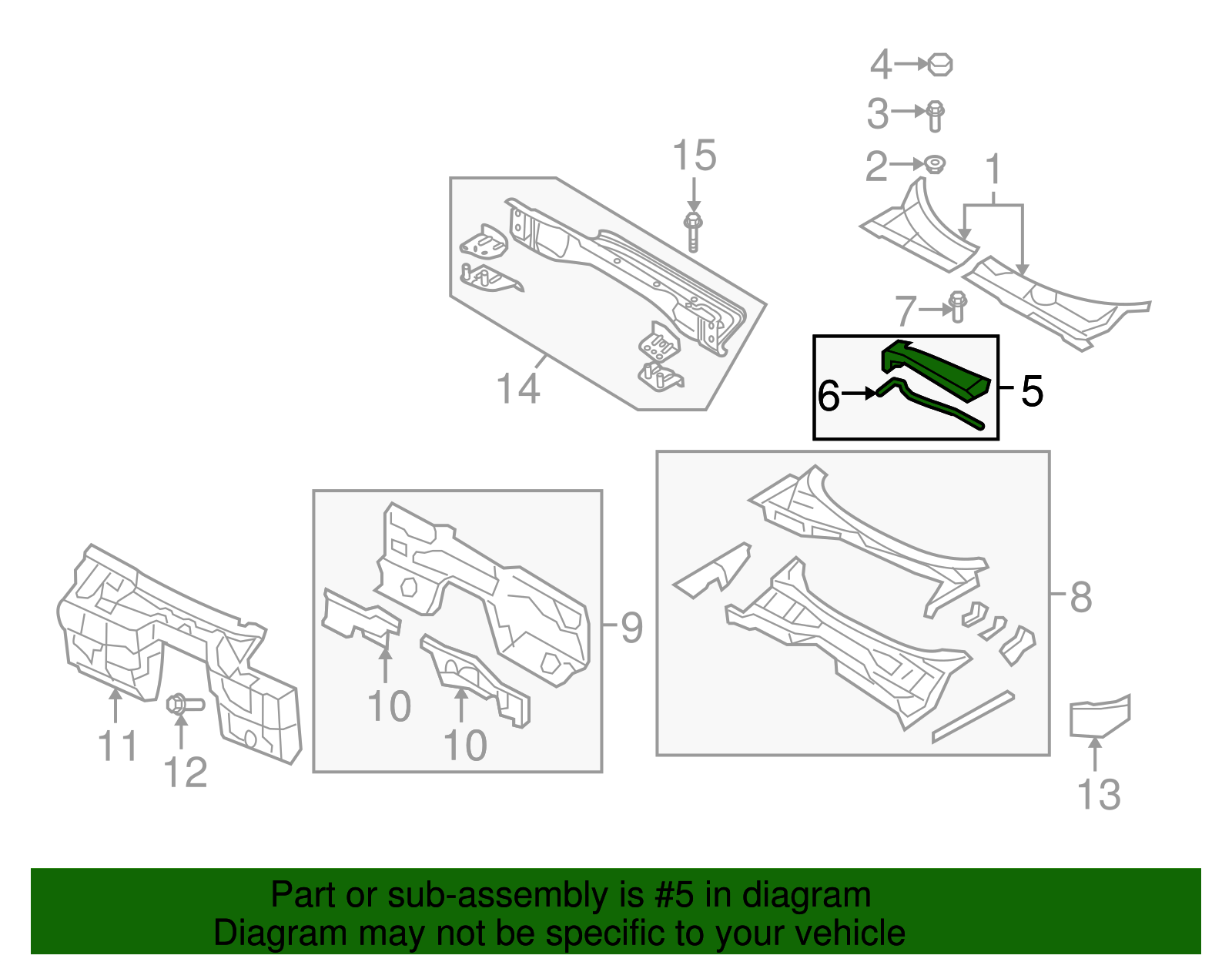 2006-2015 Mazda MX-5 Miata | Center Grille | NE51-50-7P0A | Mazda ...