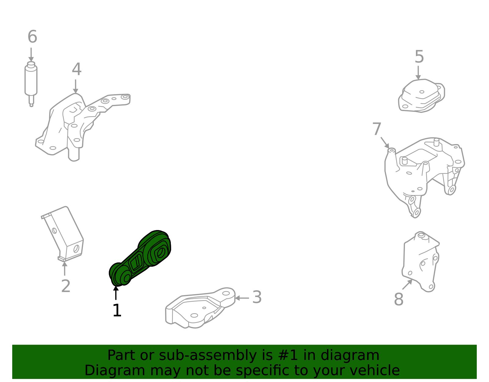 2020-2024 Nissan Torque Rod 11360-6LA0A | Team Nissan Inc.