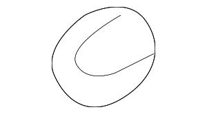 8P3-827-310 - Channel Cover Clip 2006-2013 Audi | Audi OEM Parts