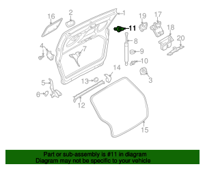 8P4-827-439-B - Ball Stud 2006-2013 Audi | Audi OEM Parts