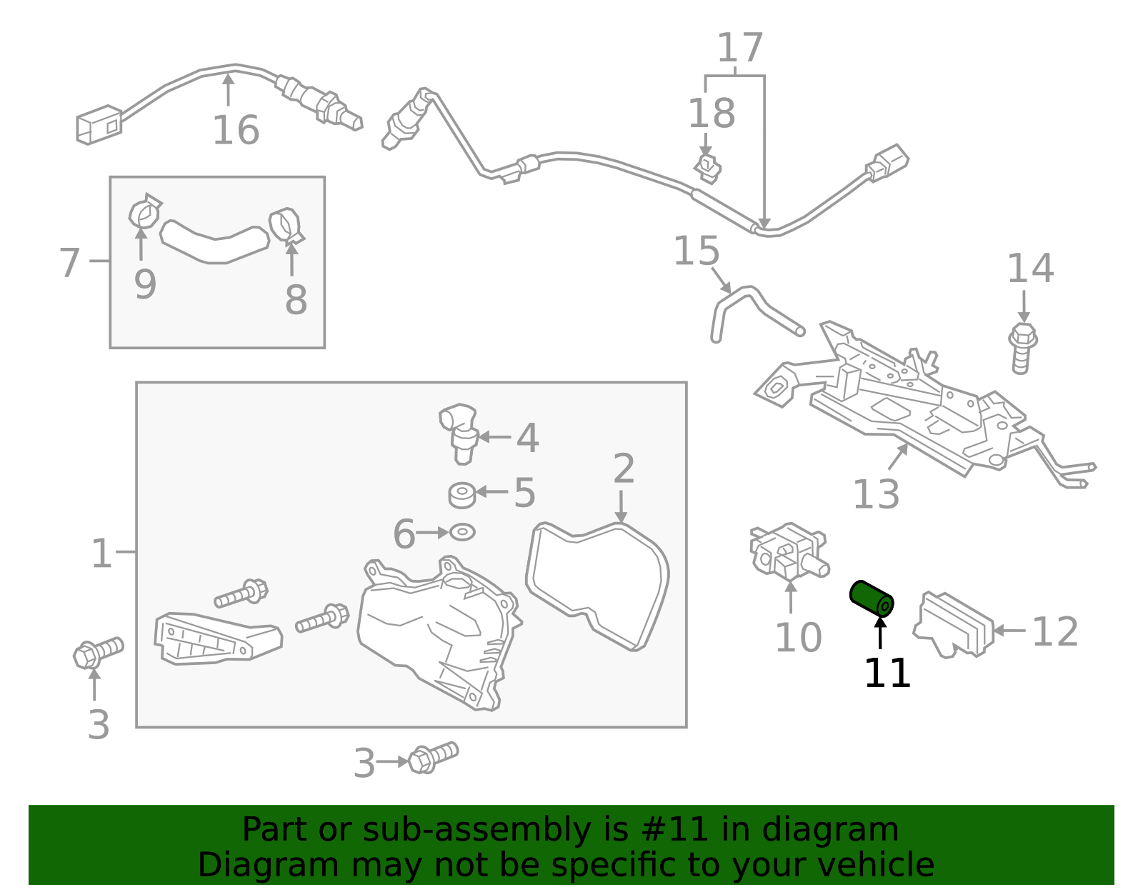PYFA-20-370A - 2018-2024 Mazda - Vacuum Tube | Mazda Part Direct