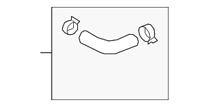 2018-2024 Mazda PCV Valve Hose PY8W-13-89Y | QuirkParts