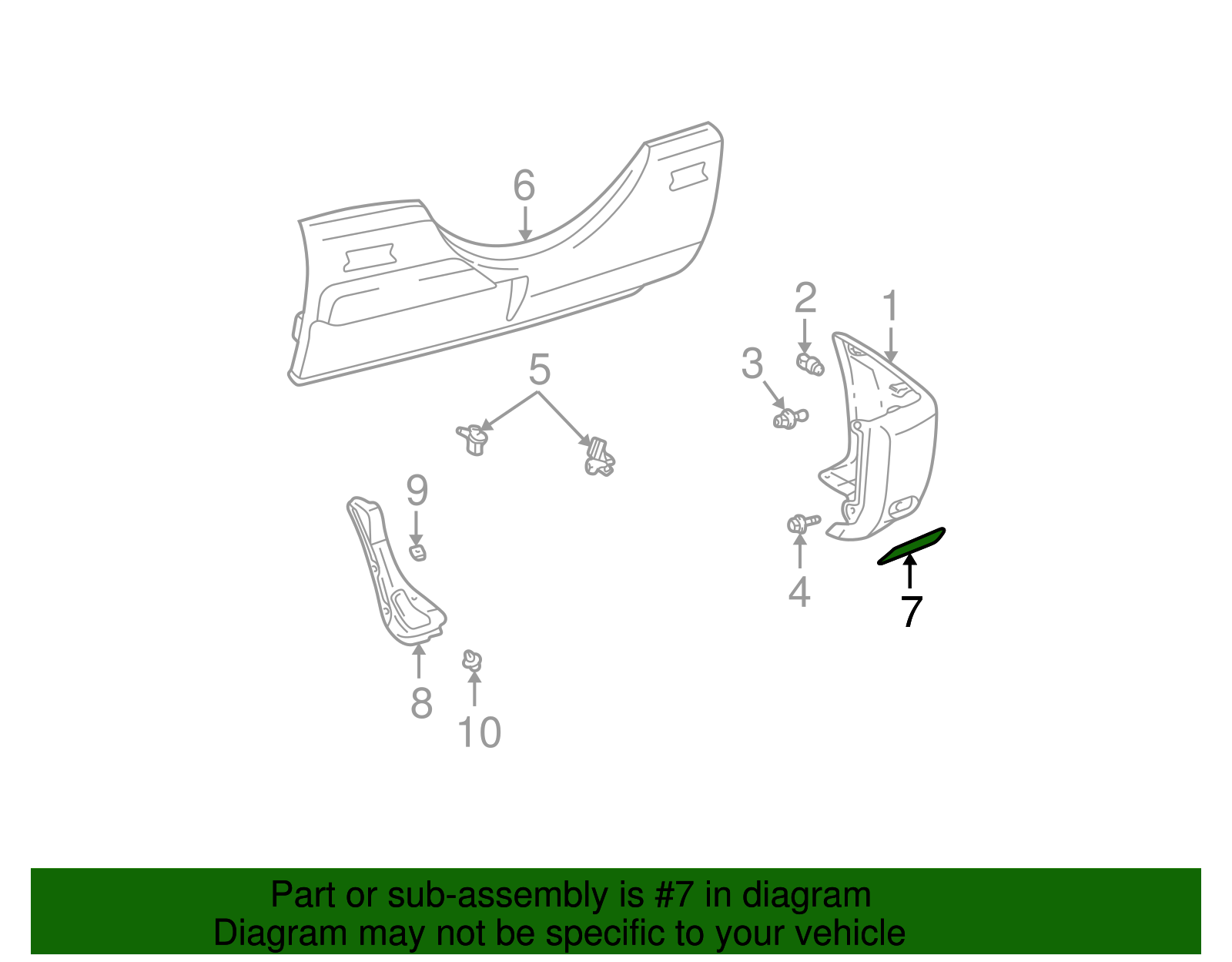 52581-42010 - Protect Shield - 2001-2005 Toyota RAV4 | Lithia Toyota Parts