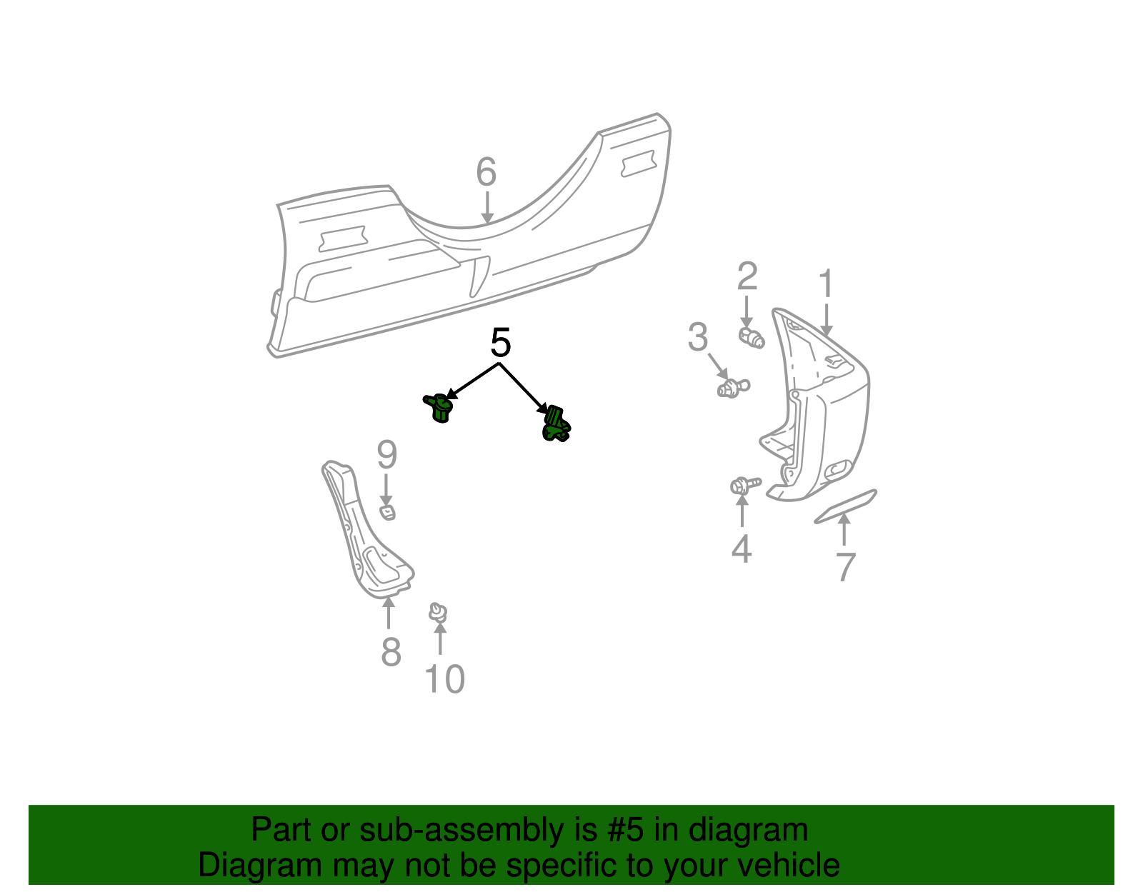 Toyota End Cover Bracket Part# 5218542020 | Toyota of Colorado Springs