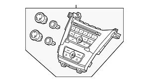 39170-TK8-A01 - Control Panel 2014-2017 Honda Odyssey | Honda Parts Online