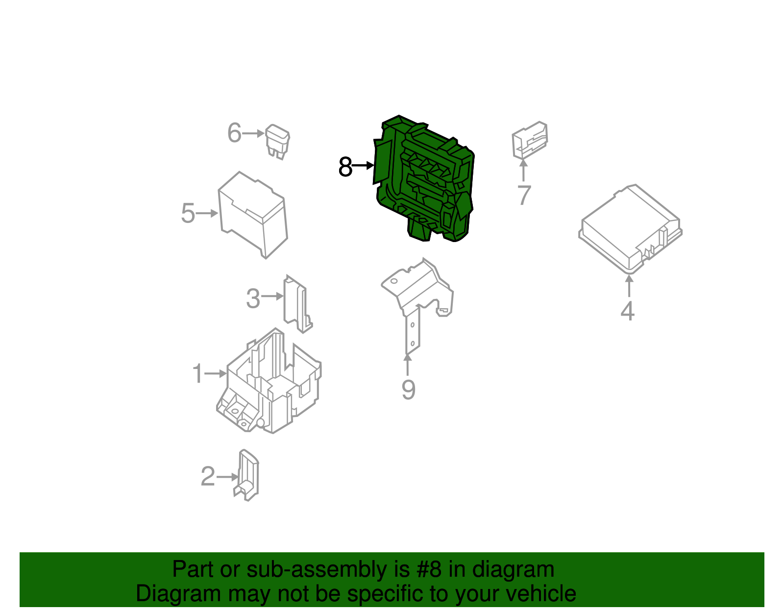 2012-2021 Nissan Module 284B6-1PA0A | Ziegler Nissan of Orland Park