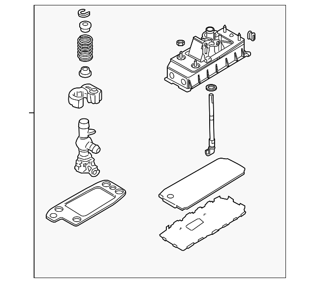 2009-2013 Audi Shifter Assembly 1K0-711-050-A | OEM Parts Online