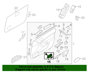 2005-2014 Subaru Courtesy Lamp 94256AG03A | Subaru Parts Store