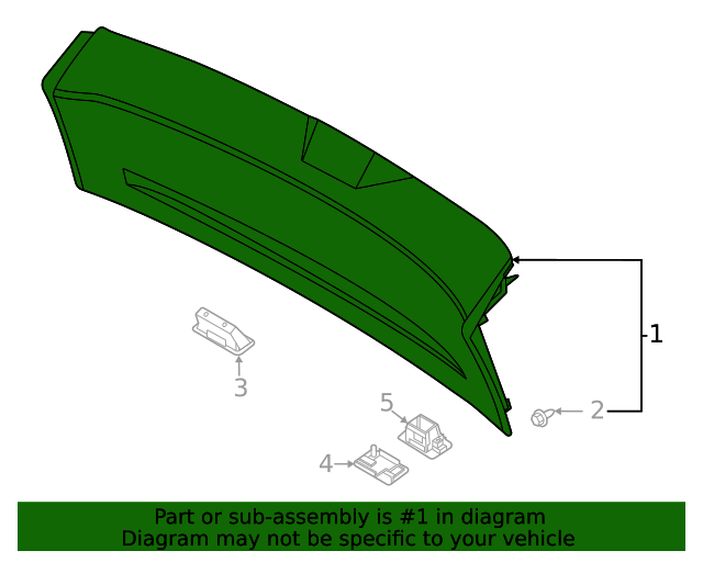 90900-6RR0A - Lower Trim Panel 2021-2024 Nissan Rogue | Nissan Parts ...
