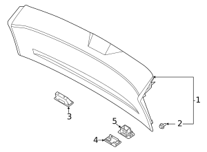 2021-2023 Nissan Rogue Lower Trim Panel 90900-6RR0A | TascaParts.com