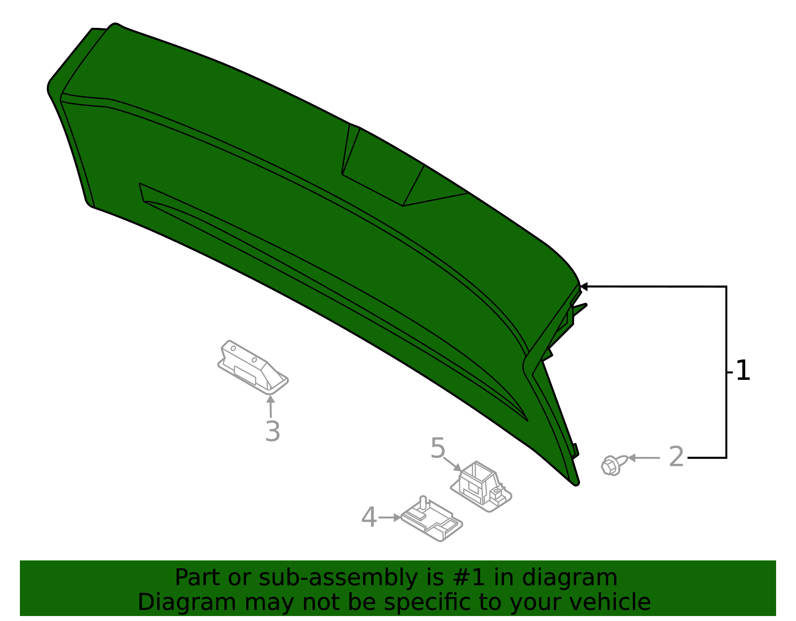 2021-2025 Nissan Rogue Lower Trim Panel 90900-6RR1A | Ricart Parts